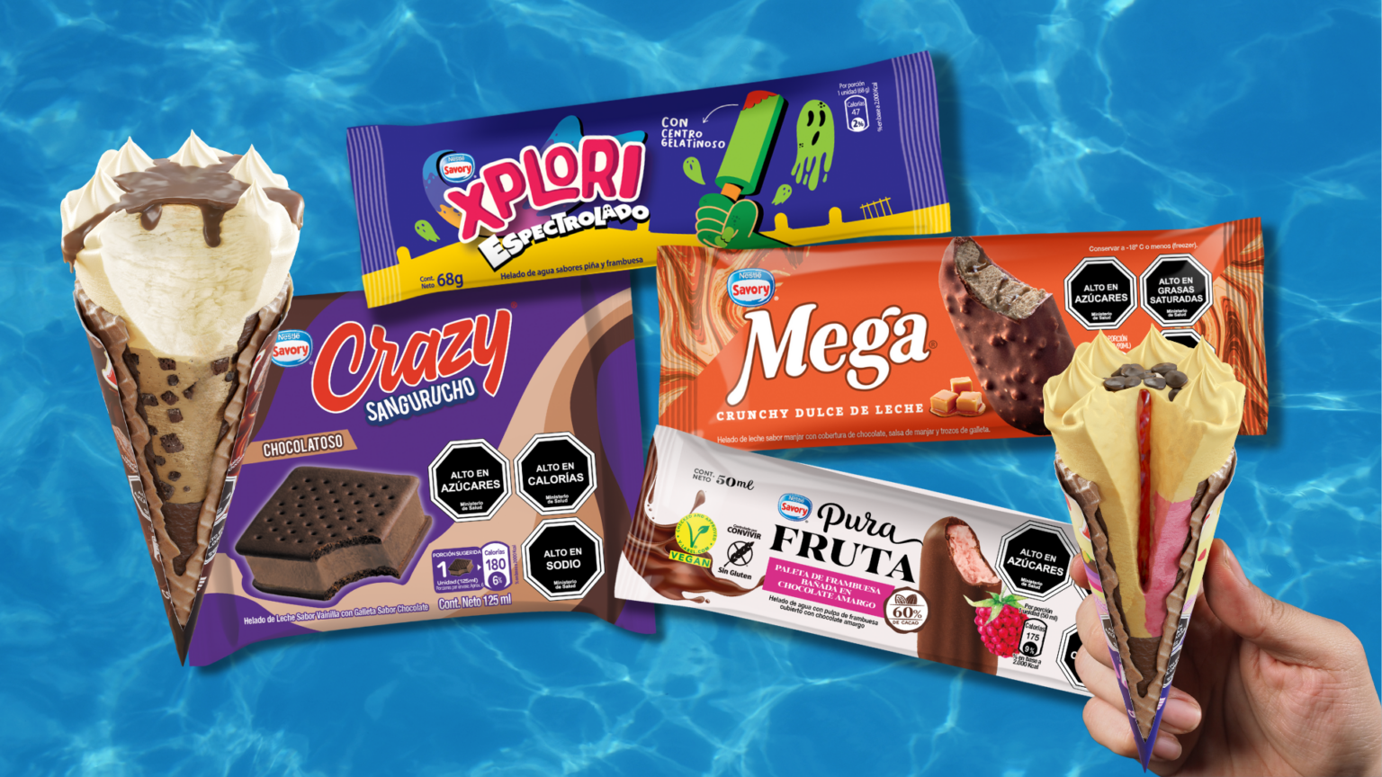 ¡SAVORY presenta sus 9 innovaciones de helados para la temporada 2023 ...